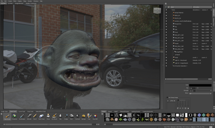 Enwaii photogrammetry for VFX : Making of Zicam Cold Monster